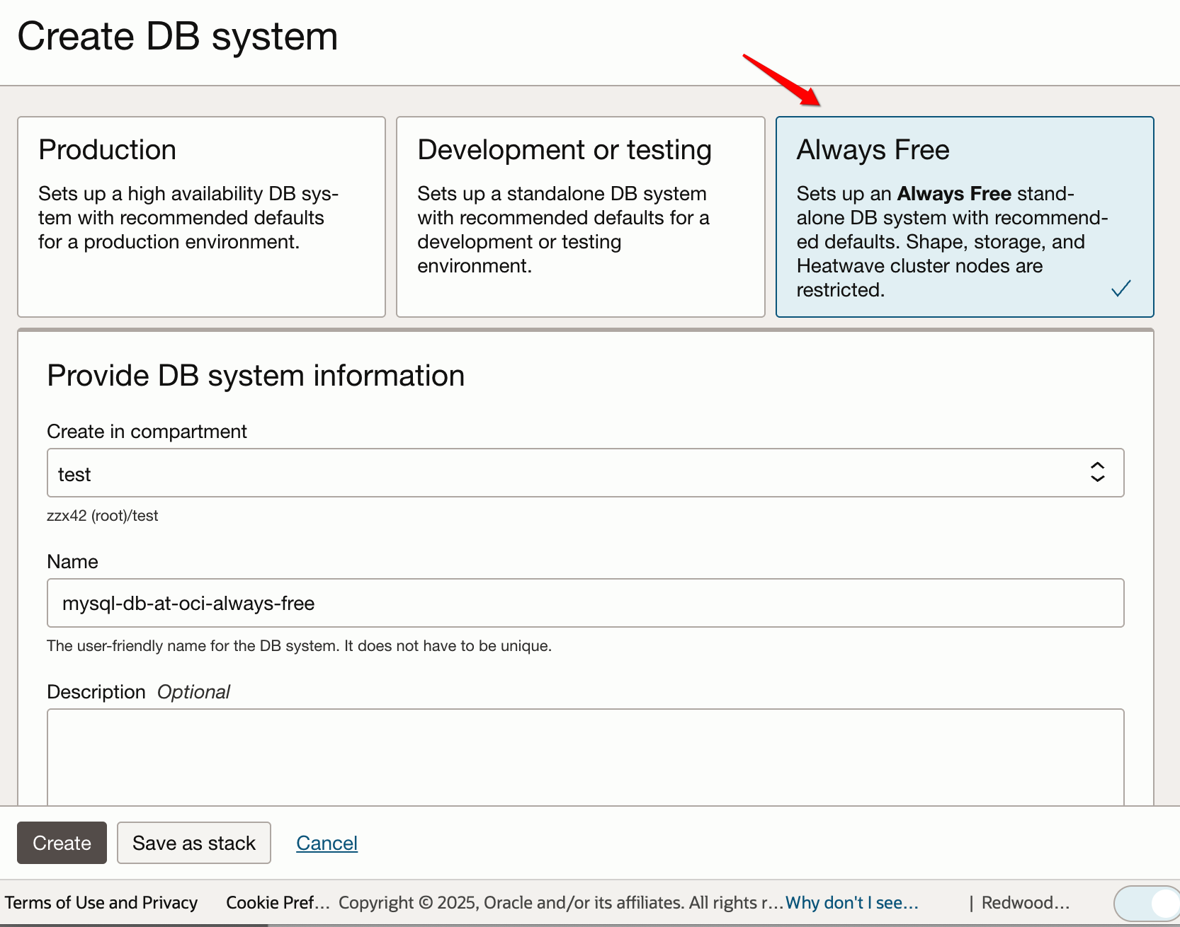 在 Oracle 云上免费测试数据库 – orczhou.com